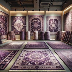 Elegant Purple Rugs Collection for Sale