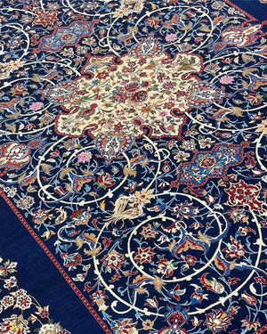 Luxurious Seirafian Isfahan Rug 230x150 cm