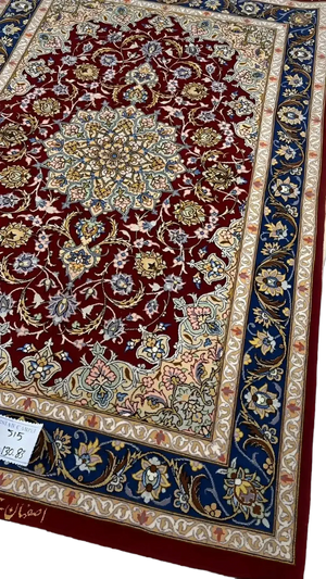 Dark Red Persian Rug: Exquisite Woven Creations by Atriean